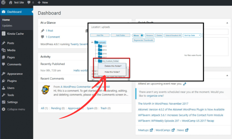 How to Fix "Destination Folder Already Exists" in Wordpress