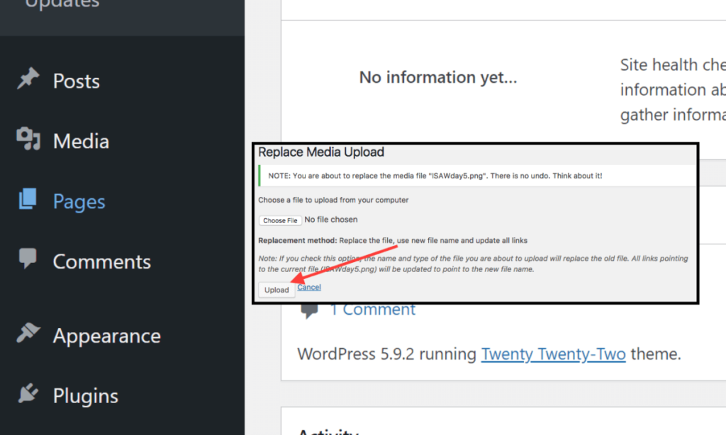 How to Fix "Destination Folder Already Exists" in Wordpress