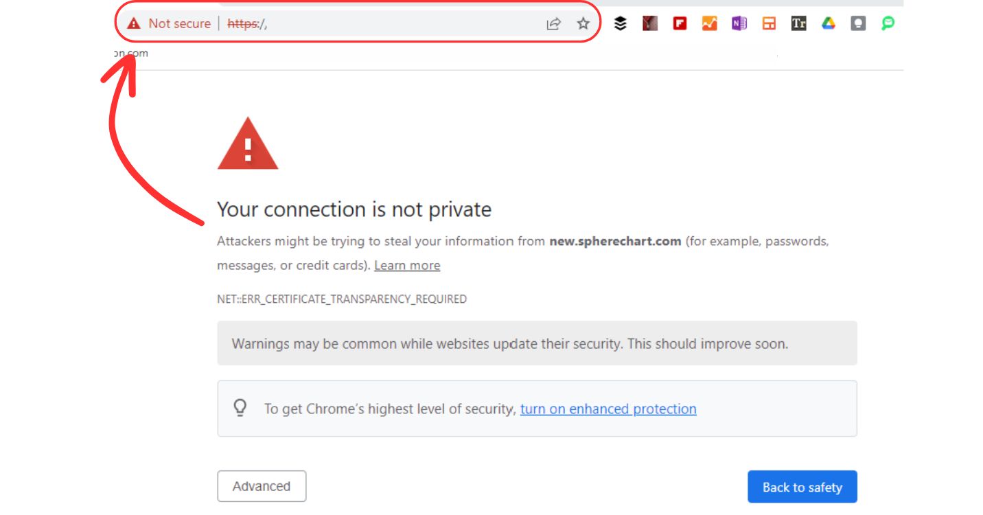 How to Fix Your Connection is Not Private Error » Voxfor