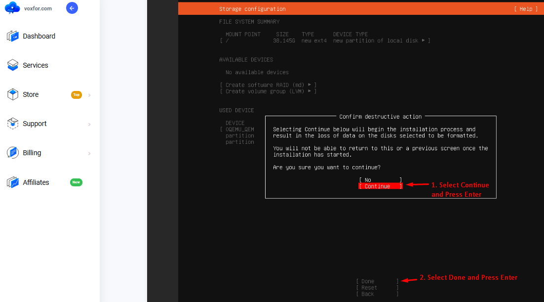 How to install Ubuntu 22.04 » Voxfor