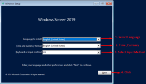 Step-by-Step Installation of Windows Server 2019 » Voxfor