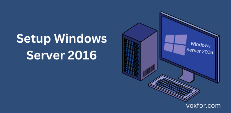 How to Install Windows Server 2016 » Voxfor