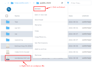 How to Install WordPress Manually in DirectAdmin Using FTP » Voxfor