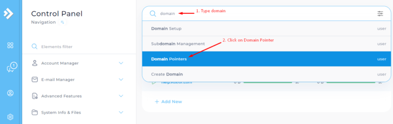 Easy Steps to Remove Domain Pointers in DirectAdmin » Voxfor