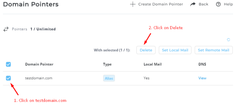 Easy Steps to Remove Domain Pointers in DirectAdmin » Voxfor