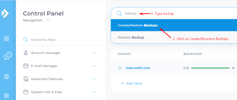 Friendly Guide To Create And Download Your Backups In Directadmin Voxfor