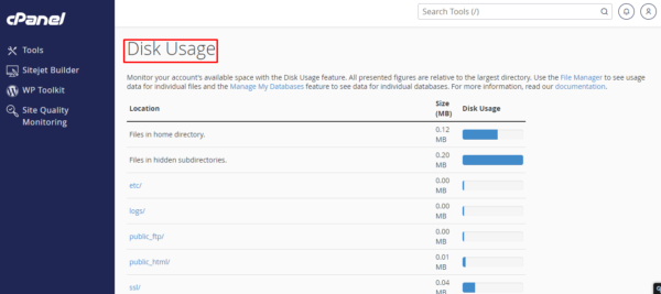 How to Check Disk Usage in cPanel » Voxfor