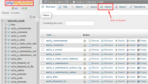 How to Export MySQL Database in cPanel » Voxfor