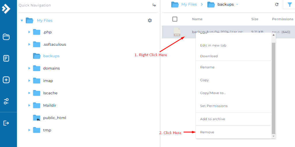 Easy Steps to Remove Old Backups from DirectAdmin! » Voxfor
