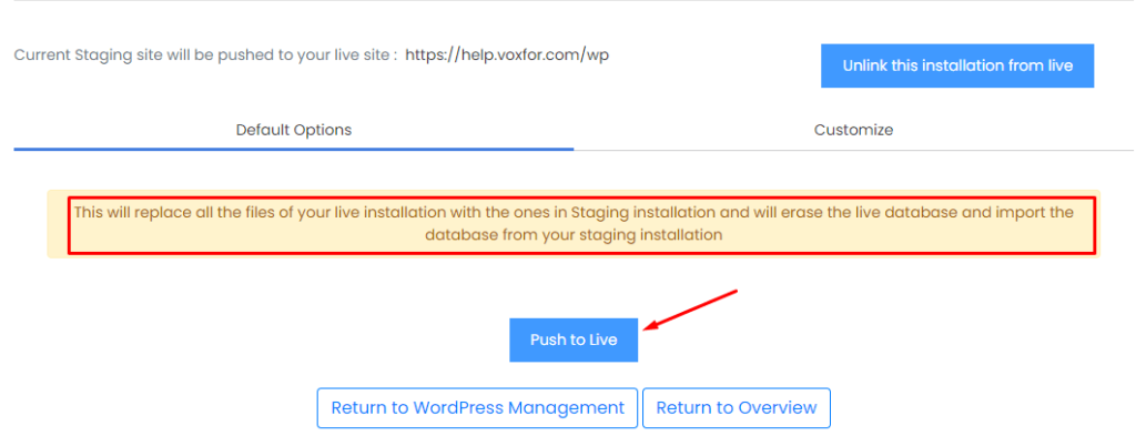 How to Create a Staging Area for WordPress in DirectAdmin Using Softaculous » Voxfor