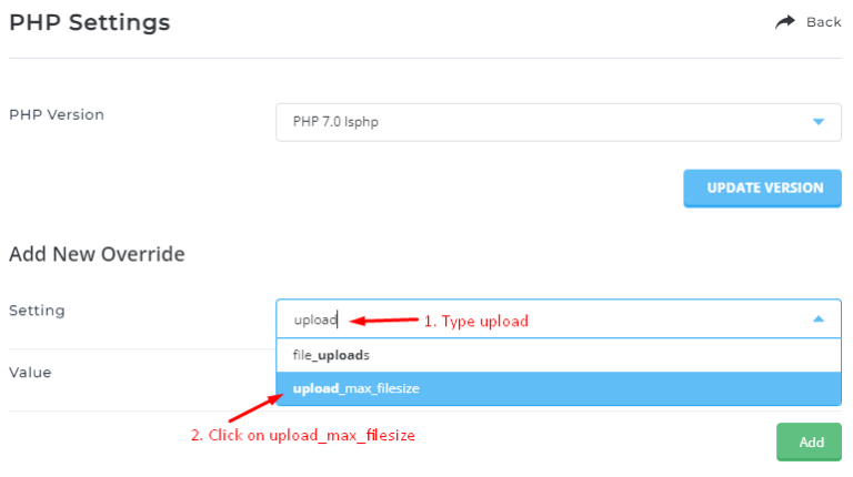How to Increase PHP upload _max_filesize in DirectAdmin » Voxfor
