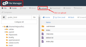 How to Upload a Files Using cPanel File Manager » Voxfor