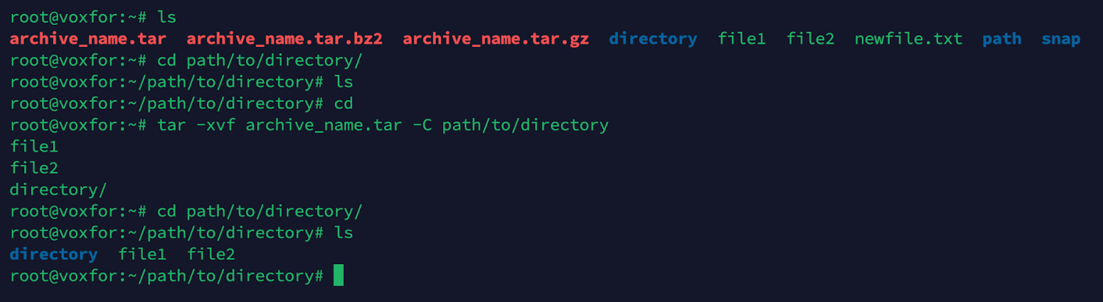 20 Important tar Commands in Linux | With Examples