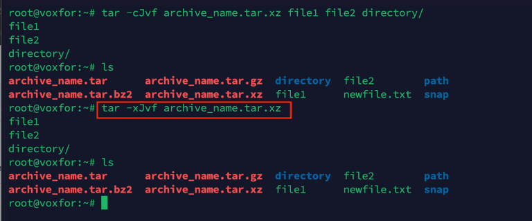 20 Important tar Commands in Linux | With Examples