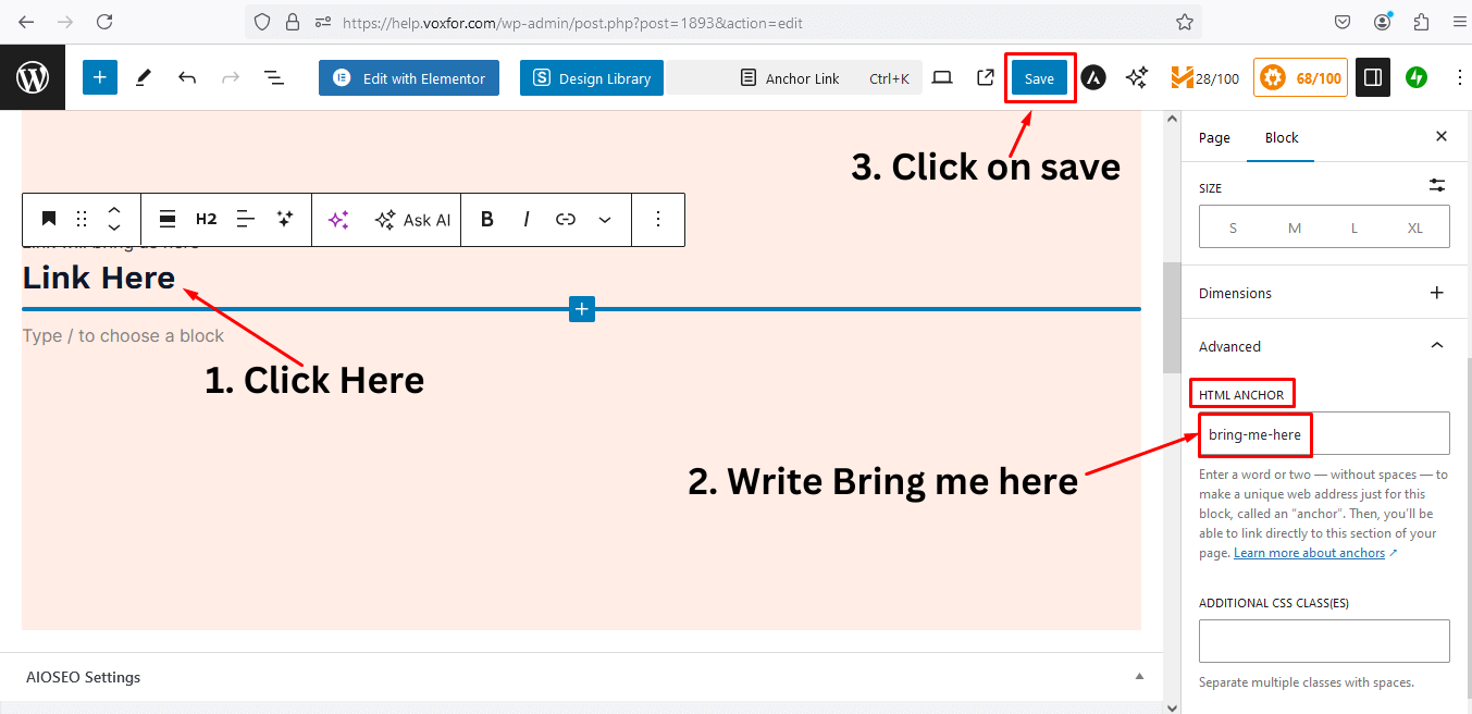 Enhance Navigation: Easy Steps to Add Anchor Links in WordPress