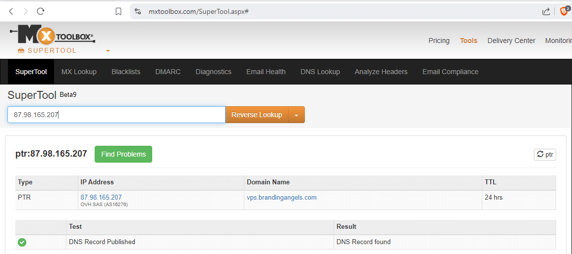 Troubleshooting MX Records and PTR Setup on Shared Servers