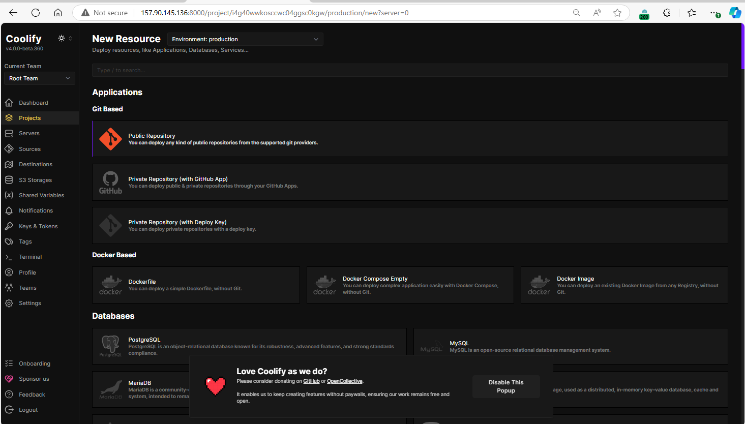 Install and Set Up Coolify on Voxfor Lifetime VPS