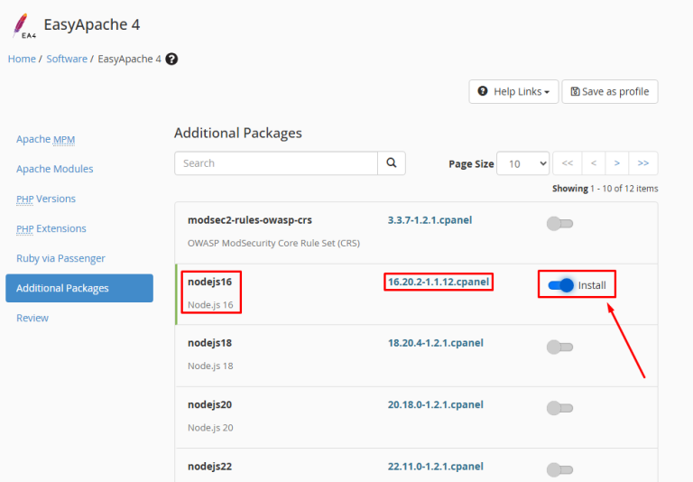 How to Install and Use Node.js with cPanel on CloudLinux