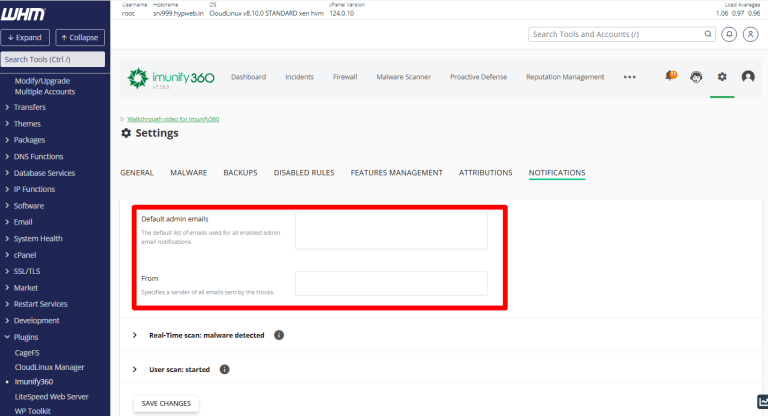 How to Install and Configure Imunify360 on cPanel