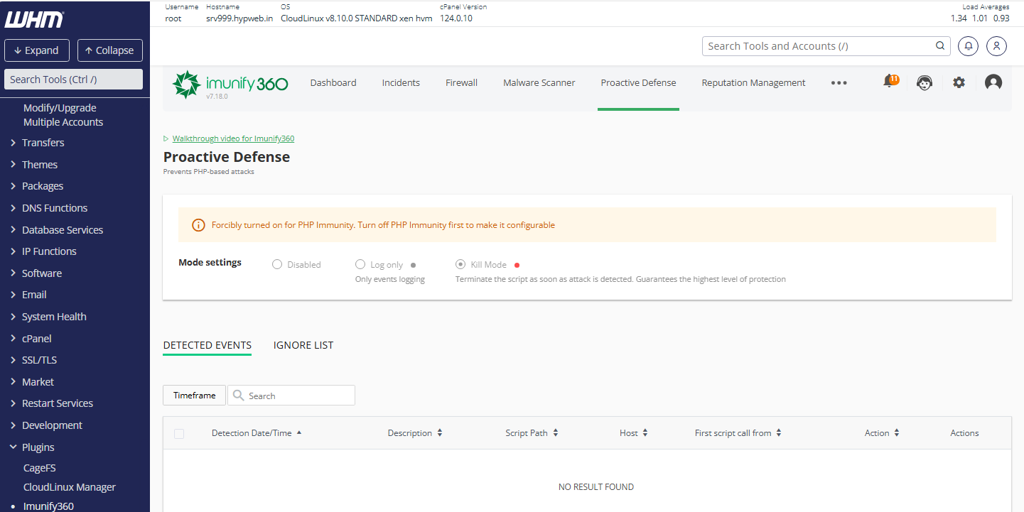 How to Install and Configure Imunify360 on cPanel
