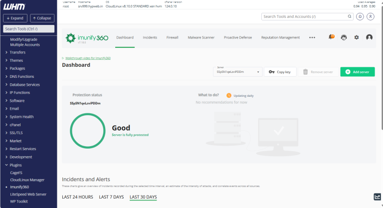 How to Install and Configure Imunify360 on cPanel