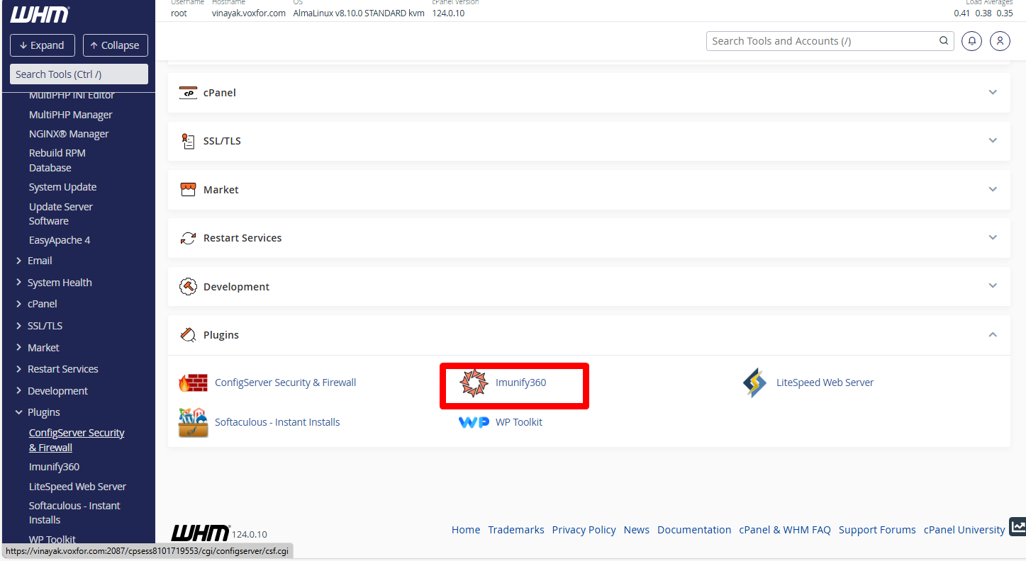 How to Install and Configure Imunify360 on cPanel