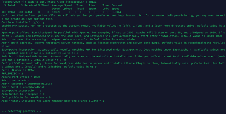 How to Install LiteSpeed Web Server with cPanel on AlmaLinux