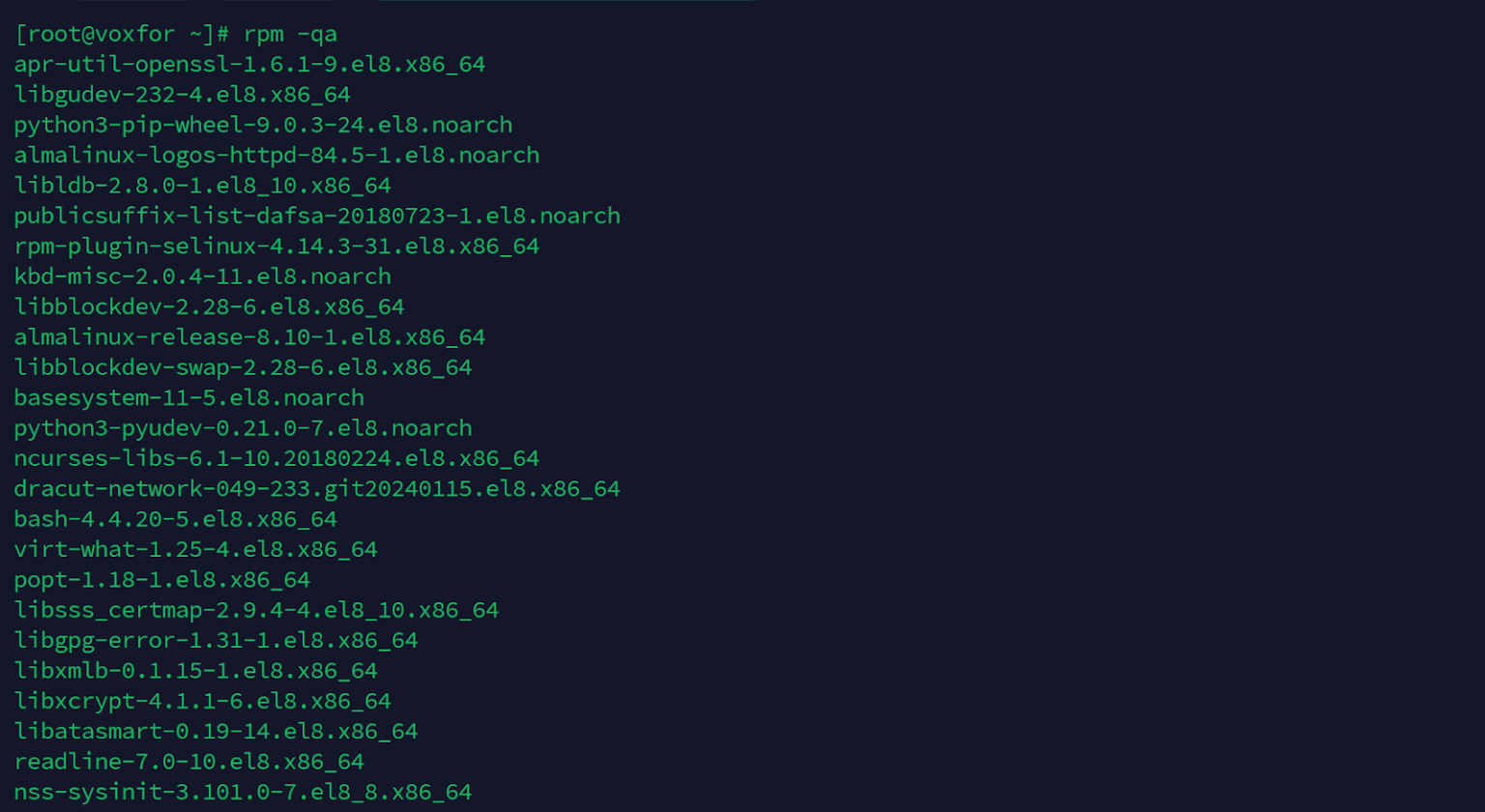 How to Use the rpm Command: Syntax, Options, and Examples