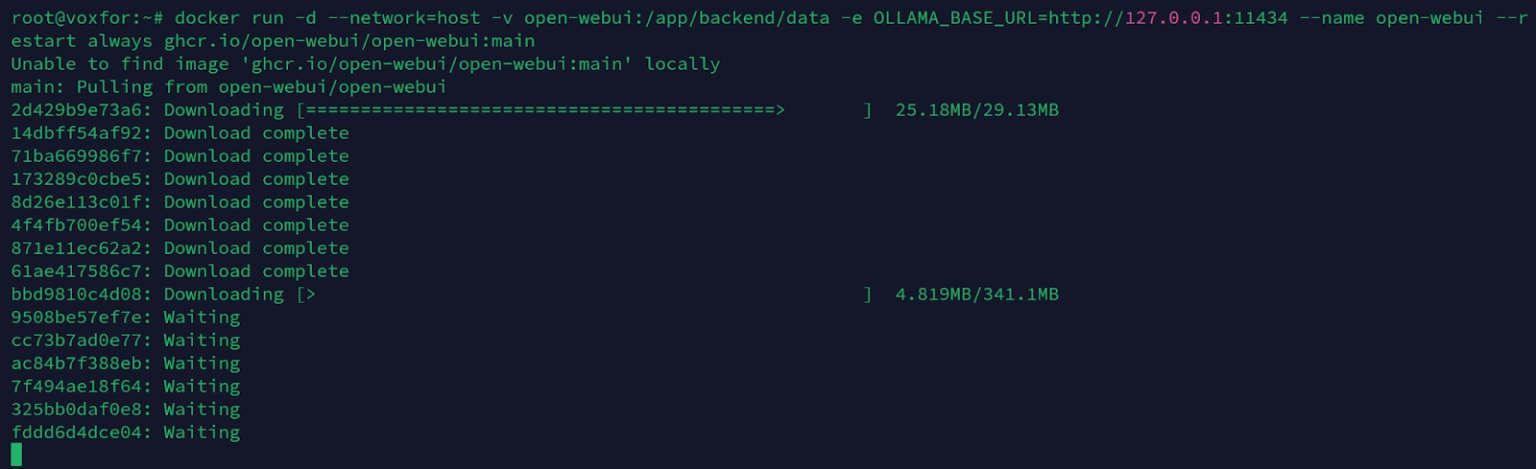 How to Install and Use Ollama and OpenWebUI on your VPS