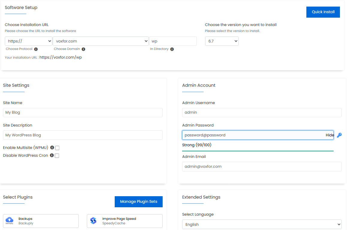 How to Install and Use Softaculous on cPanel + Tips