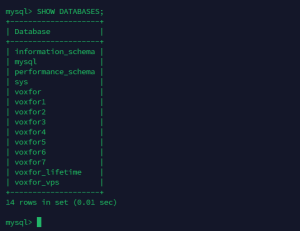 How to List All MySQL Databases in Linux