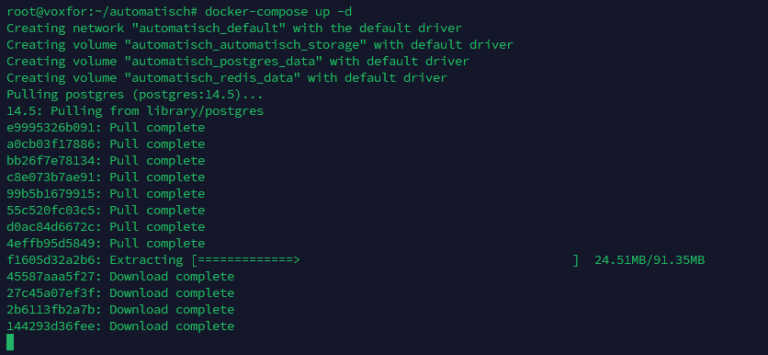 Installing Automatisch on Your Servers » Voxfor