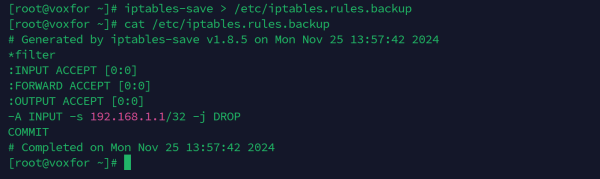 How to Delete Rules in iptables