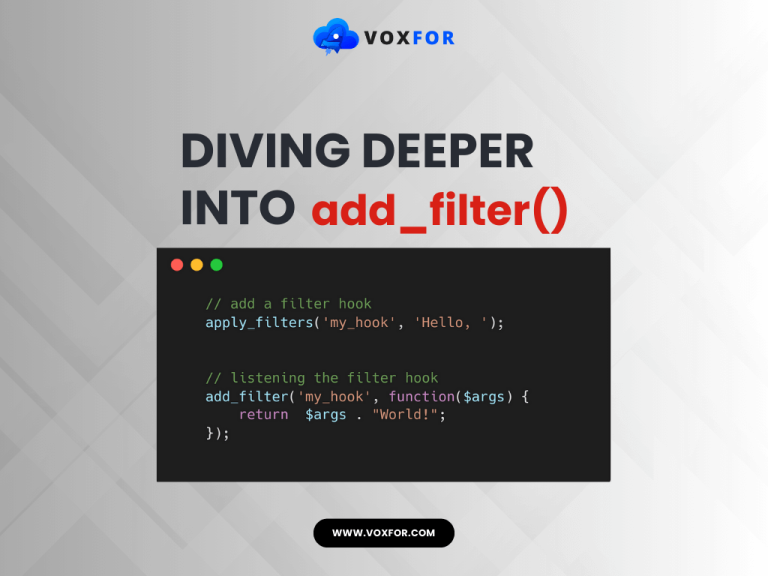 Understanding add_action and add_filter in WordPress Plugins