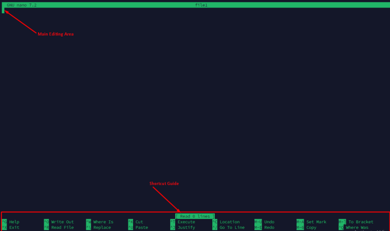Nano Editor Command in Linux: Beginner to Advanced Guide