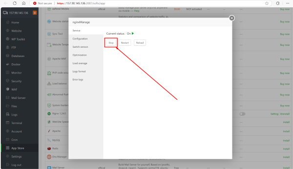 How to Install Apache Instead of Nginx in aaPanel