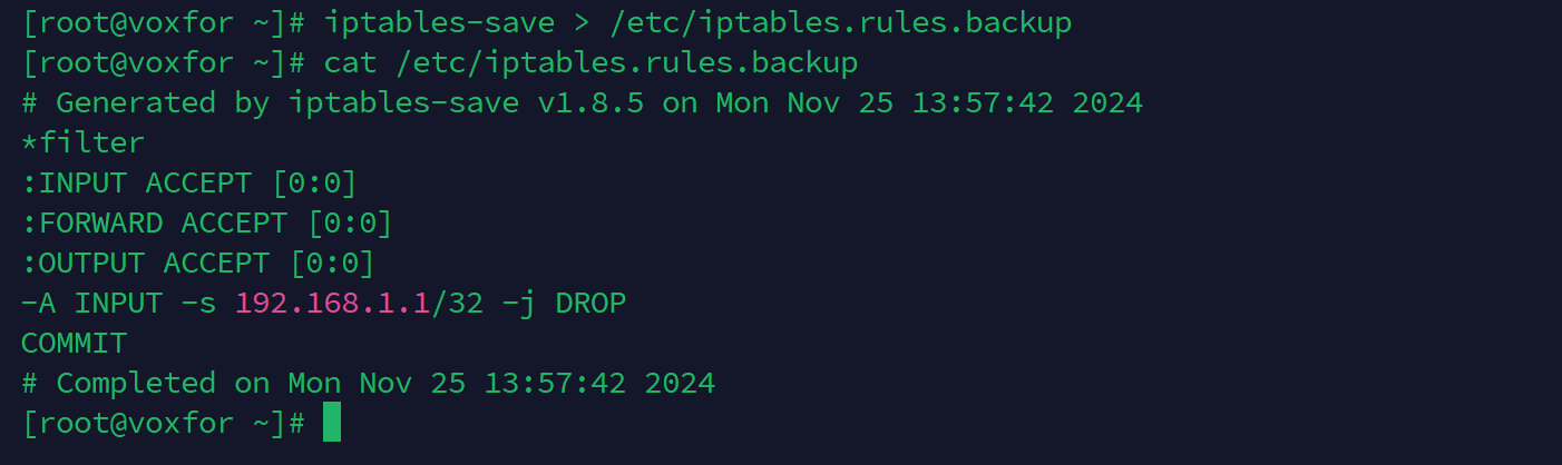 How to Delete Rules in iptables