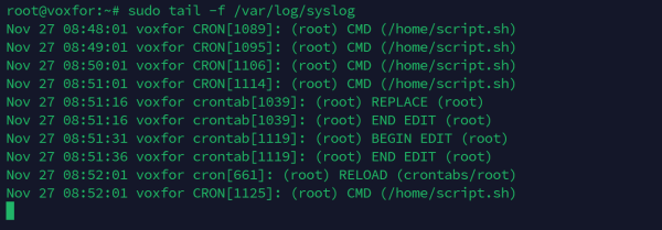 How to Run Jobs or Scripts Using Crontab on Boot