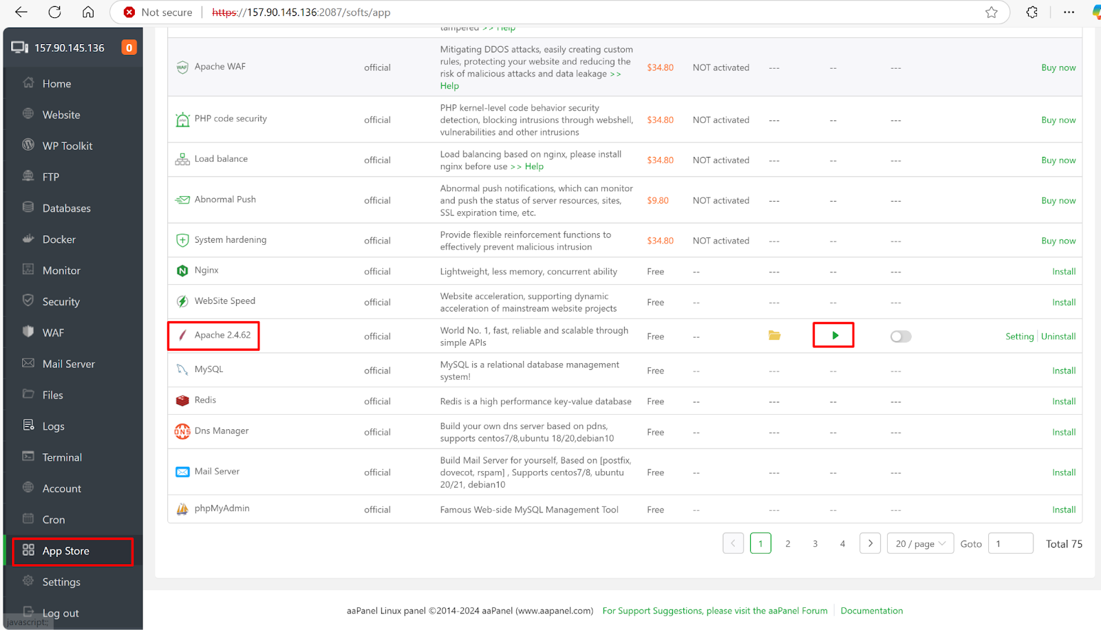 How To Install Apache Instead Of Nginx In Aapanel
