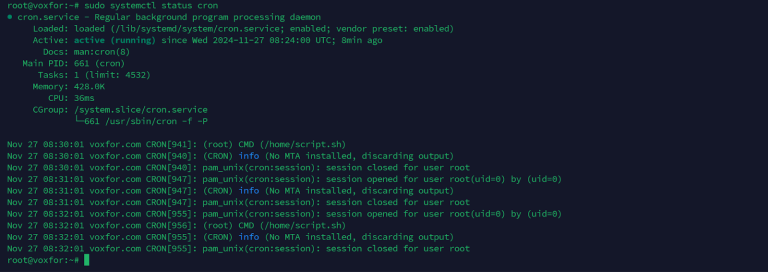 How to Run Jobs or Scripts Using Crontab on Boot