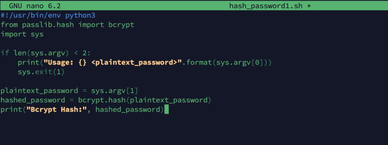 How to Convert a Password to a Hash in Linux