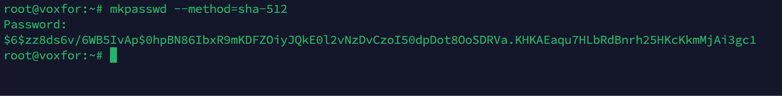 How to Convert a Password to a Hash in Linux