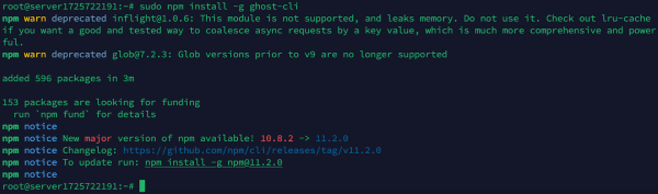 How to Install and Configure Ghost on Ubuntu 24.04
