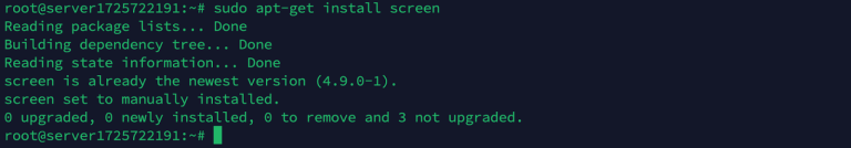 How to Install and Use Linux Screen With Commands