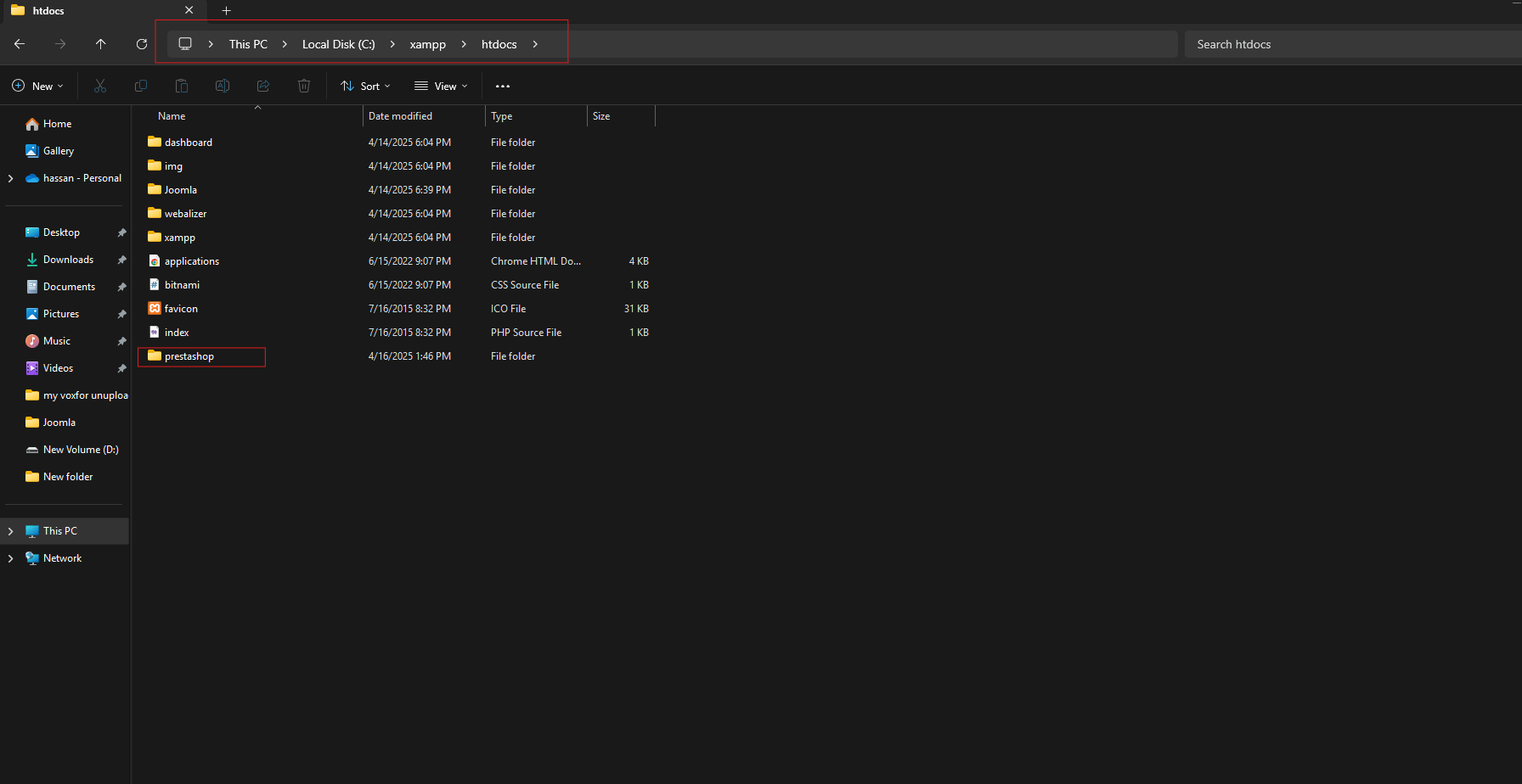How to Install PrestaShop on Localhost Using XAMPP