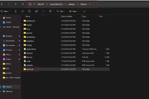How to Install OpenCart Using XAMPP on Localhost