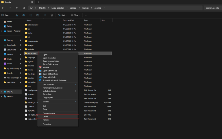 How to Install Joomla on Localhost (Simple Guide)