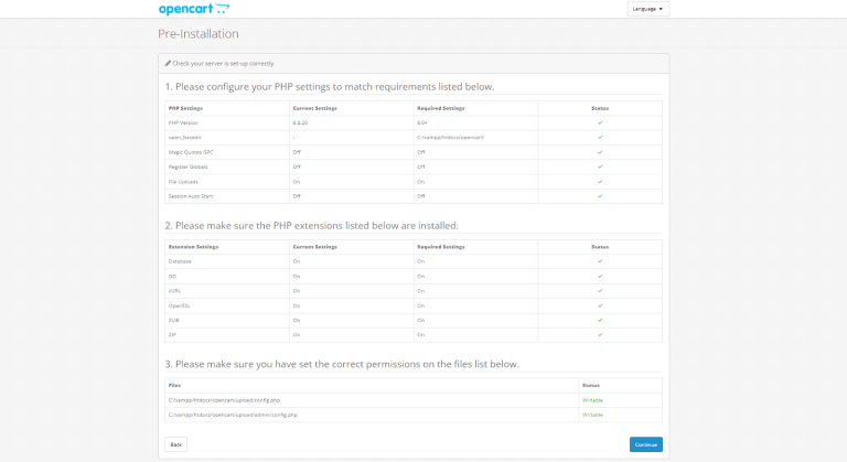 How to Install OpenCart Using XAMPP on Localhost