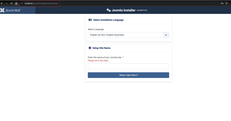How to Install Joomla on Localhost (Simple Guide)